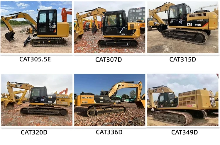 Original Caterpillar Used 320 Excavator Large Mechanical Equipment Cat ...