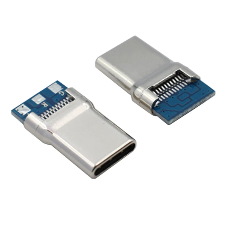 Male Type C plug Connector with PCB 2.0 version 24 pin P/N(104033291)