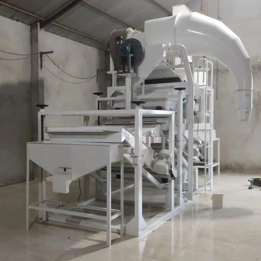 2025 Complete Automatic Oat Grain Dehulling, Separating and Cleaning ...