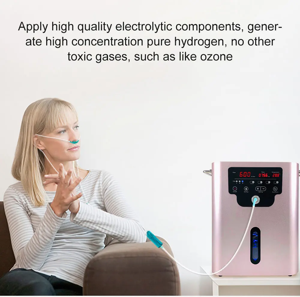 Spe Water Electrolysis Molecule Hydrogen Gas Generation Equipment 600ml ...