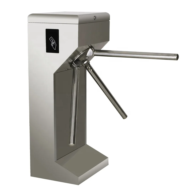 Stainless Steel Half Height Bridge Tripod Turnstile Gate Barrier ...
