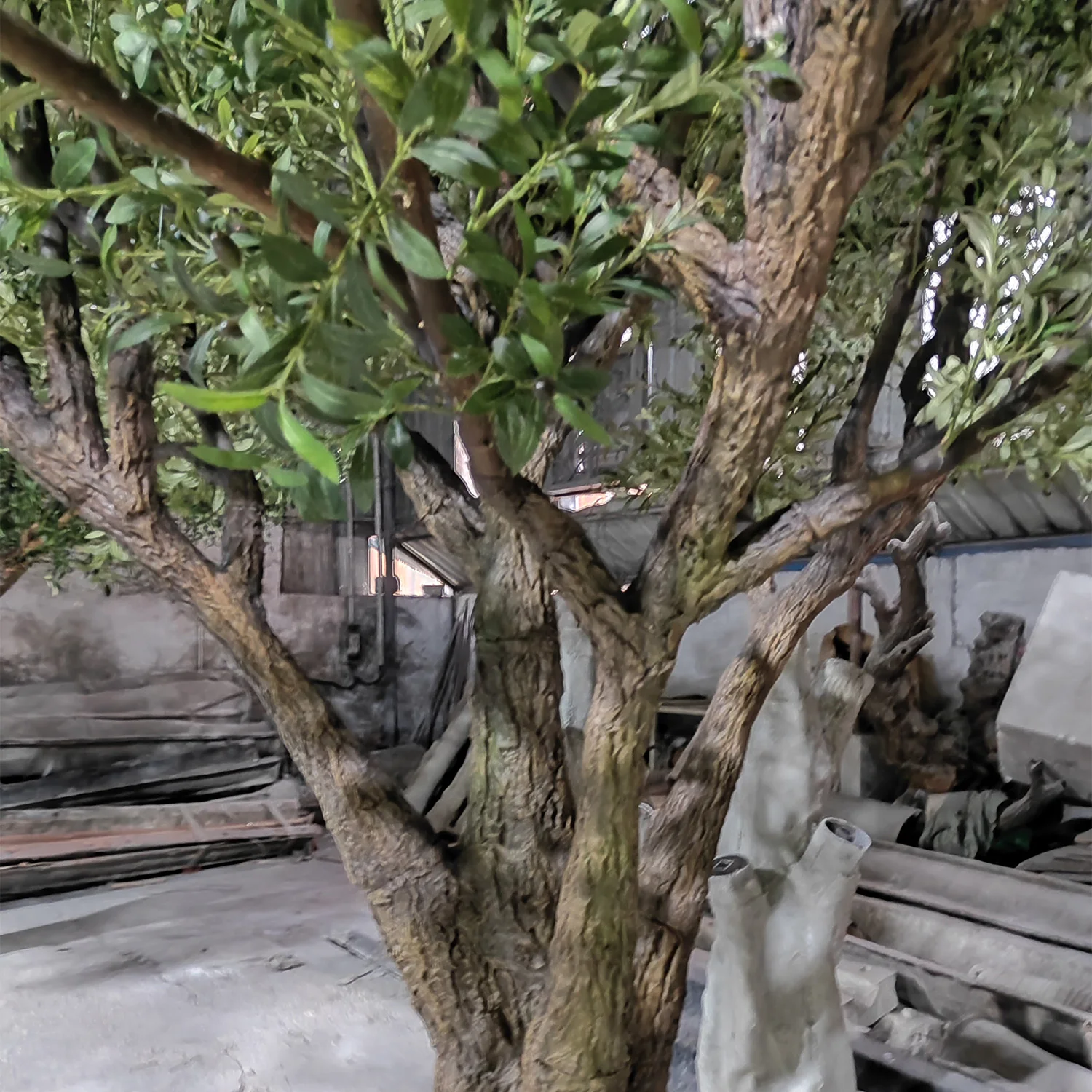 Artificial Big Green Trees Outdoor Large Decorative Plastic Trees - Buy ...