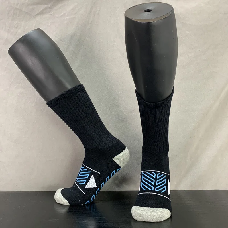High Quality Custom Anti Slip Athletic Soccer Grip Socks
