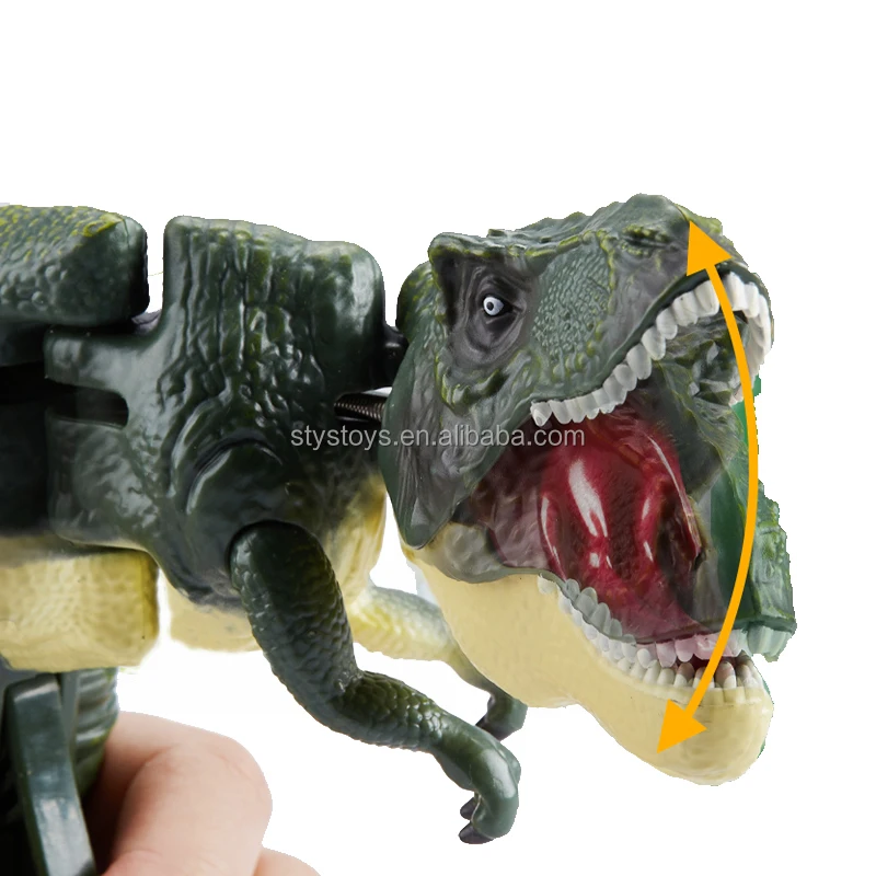 New HOT Small Sized Dinosaur Hand Grabber Toy Roaring T-Rex Fun Clawing ...