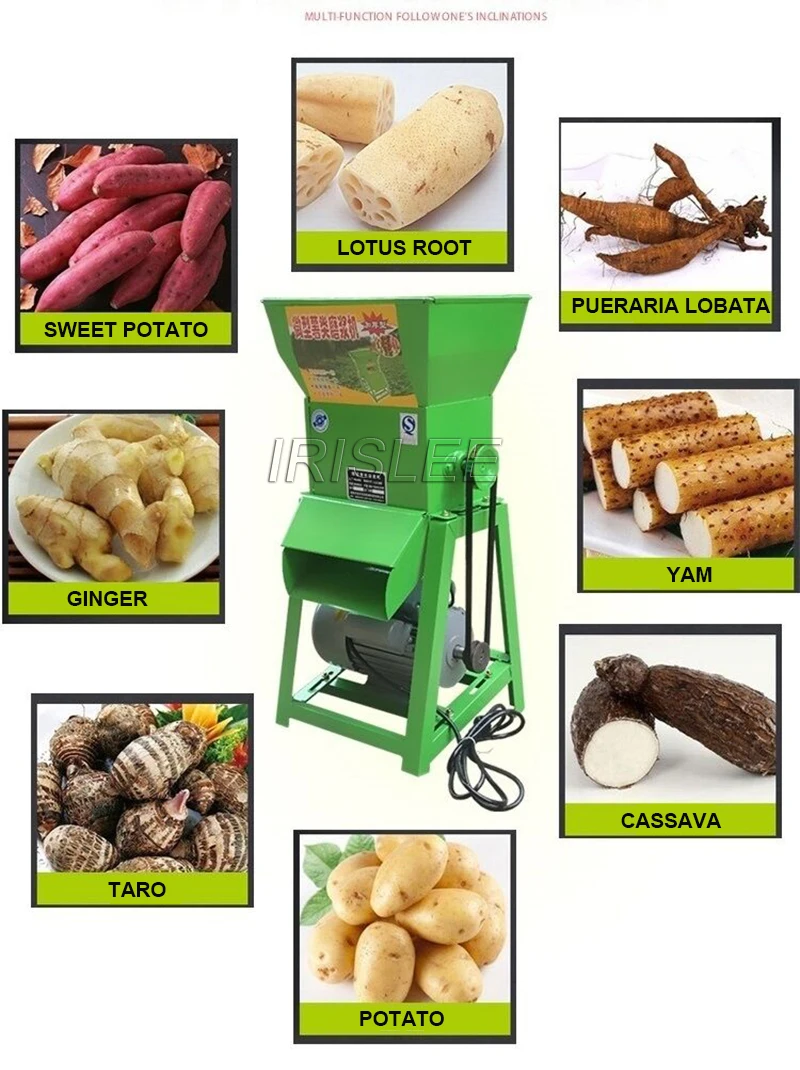 IRISLEE Industrial Potato Grind Grinding Machine - 800kg/h