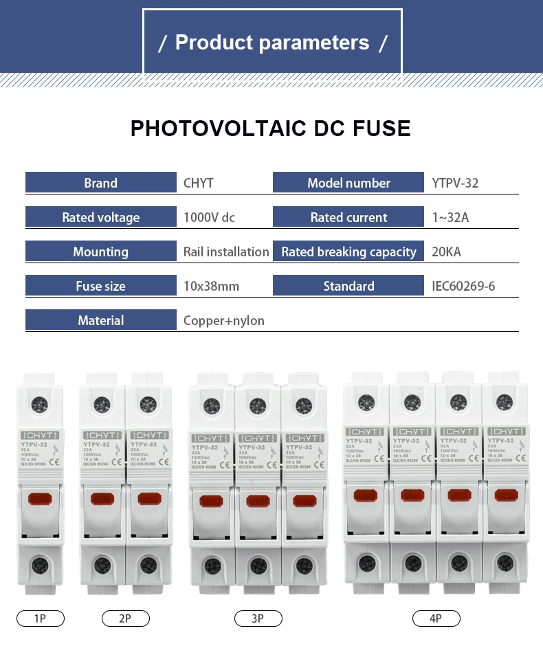 Solar Pv Fuse Box 25a Thermal 1A 2A 3A 4A 5A 6A 8A 10A 12A 15A 20A 25A ...