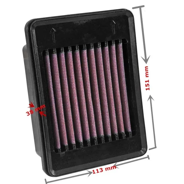 Factory Custom High Flow Motorcycle Air Filter For Yamaha R3 R25 Mt03 ...