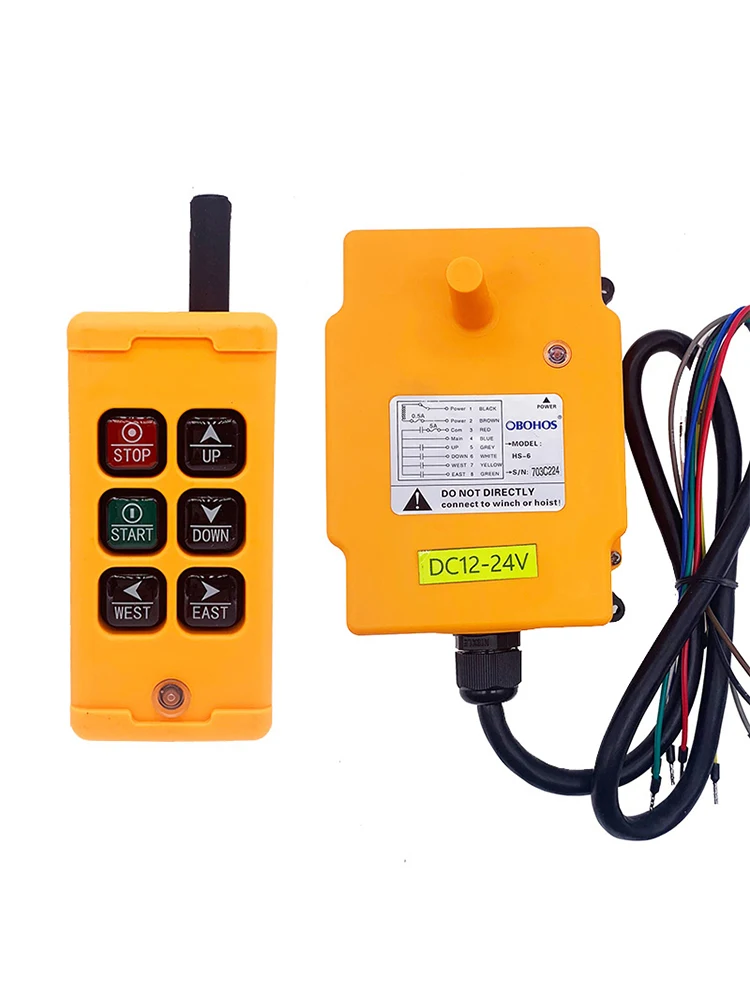Obohos Hs-6 6 Buttons Tow Truck Single Remote Control Push Button Switch - Buy Remote Control ...