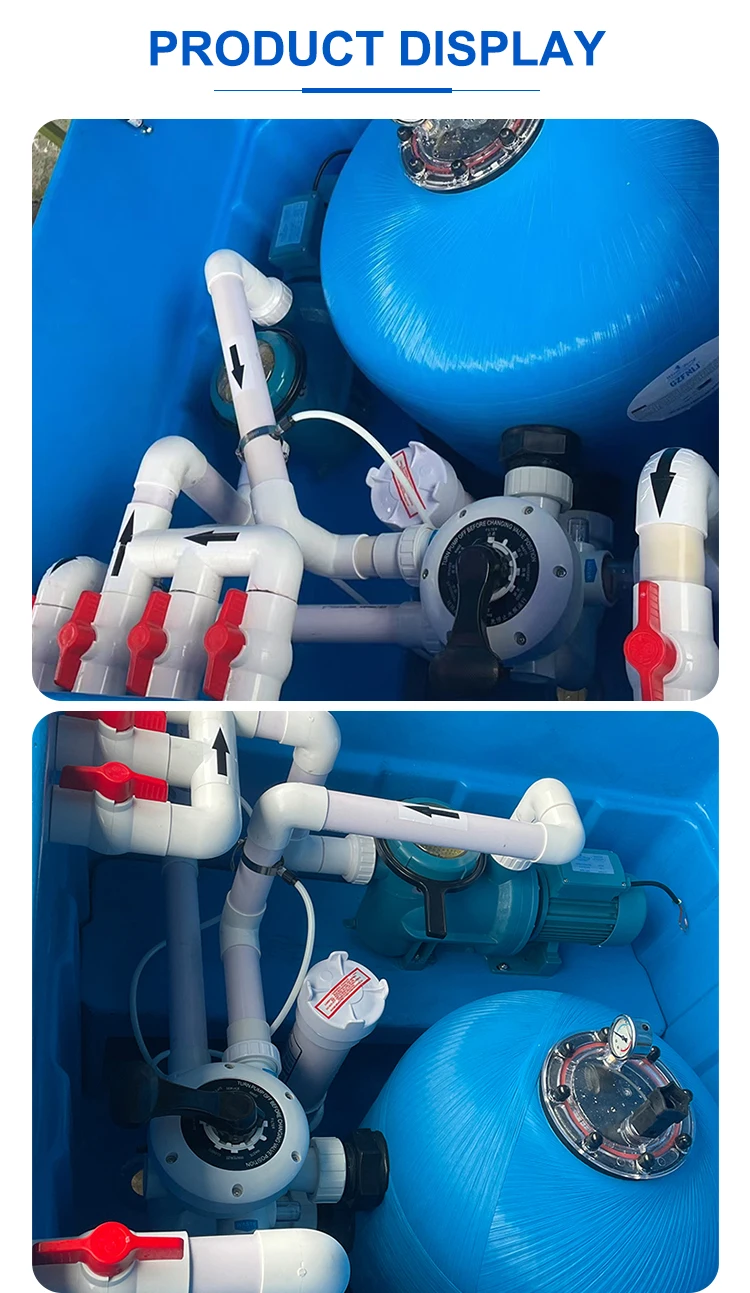 Swimming Pool Integrated Filtration System Buried Type Pool Sand Filter ...