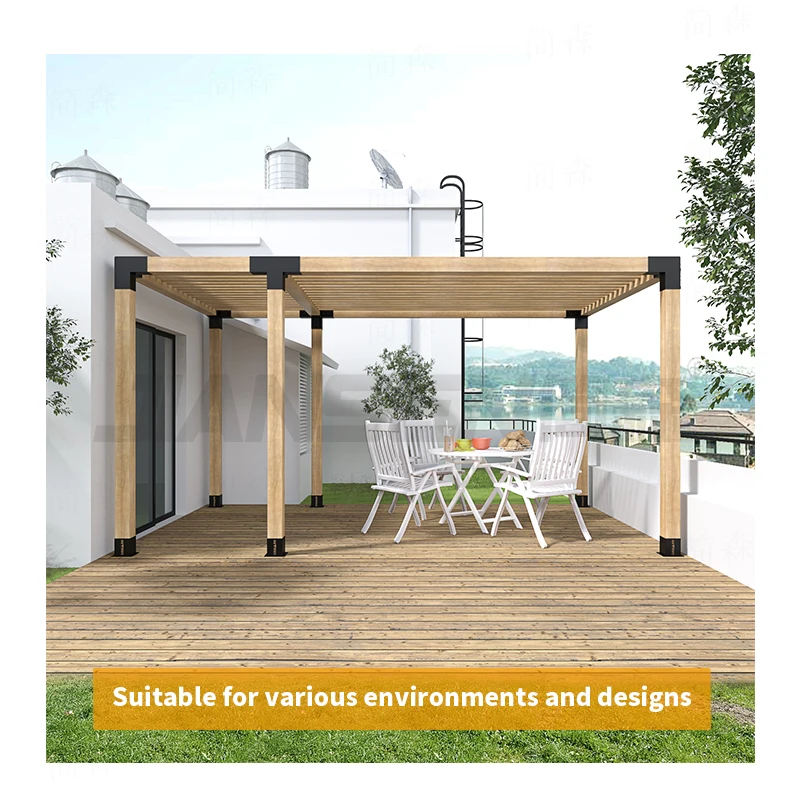 Modular DIY Pergola Brackets Kit - Durable & Easy Assembly