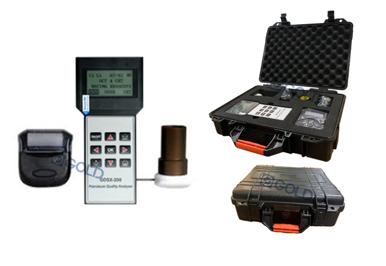 Backlit Display Portable Oil Product Quality Analyzer Octane Tester For ...