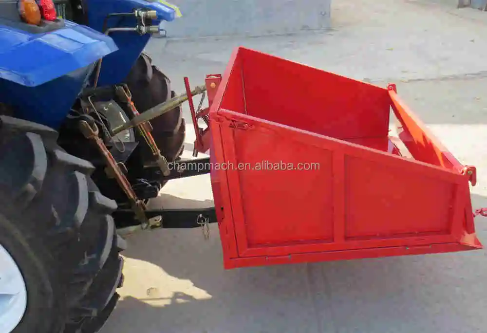 Hot Sale Agricultural Tractor Mounted Tipping Transport Box