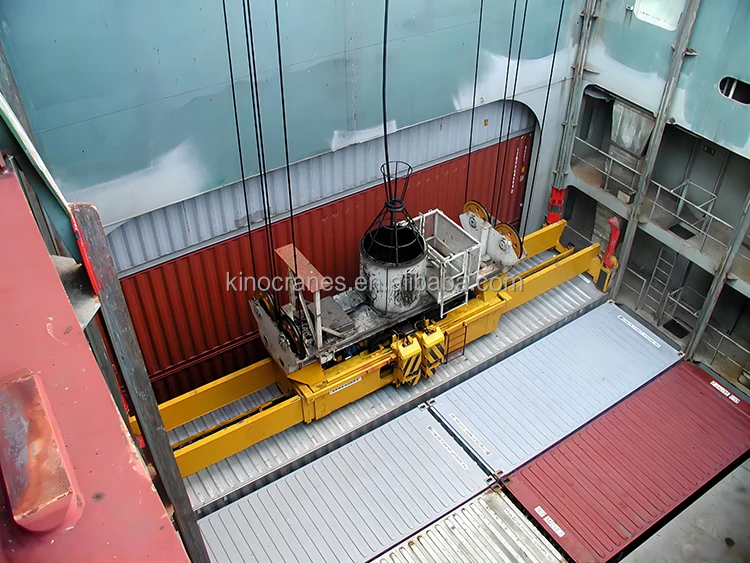 20ft 40ft Heavy Lifting Hydraulic Twin-Lift Container Spreader for Crane