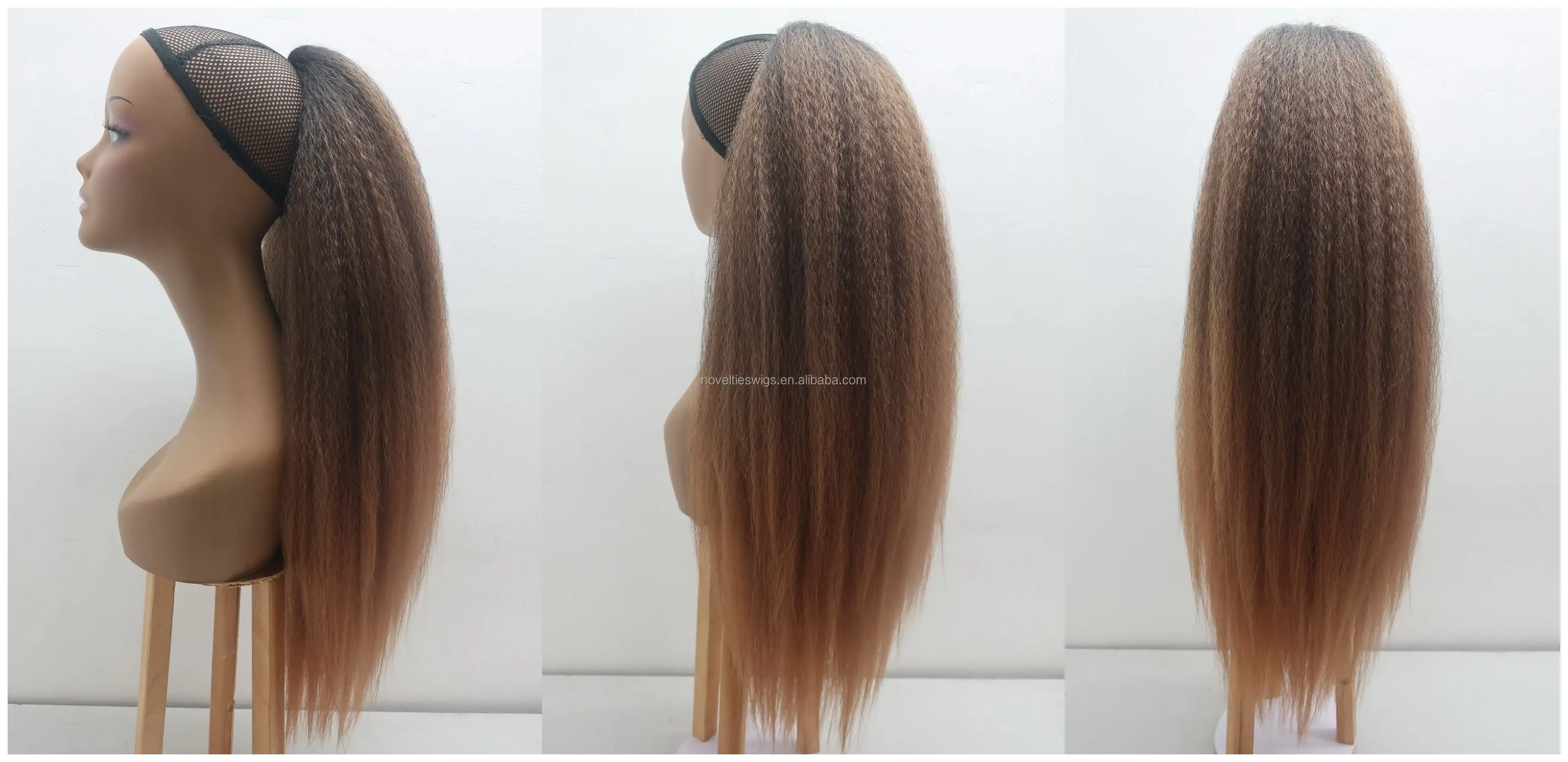 Natural Hair Wrap Postiche - Queues Hair Extensions