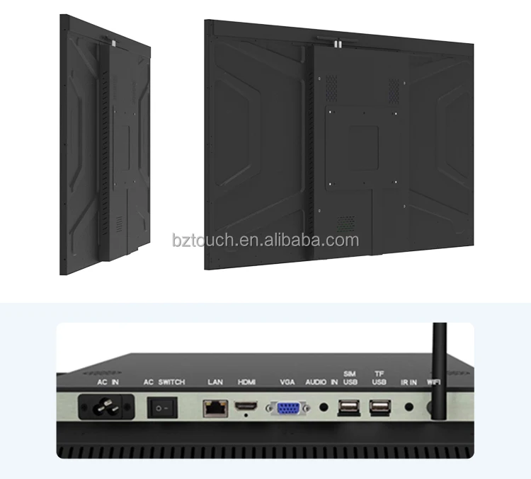 21.5 Inch Touch Screen Digital Signage Display with Wi-Fi & ODM