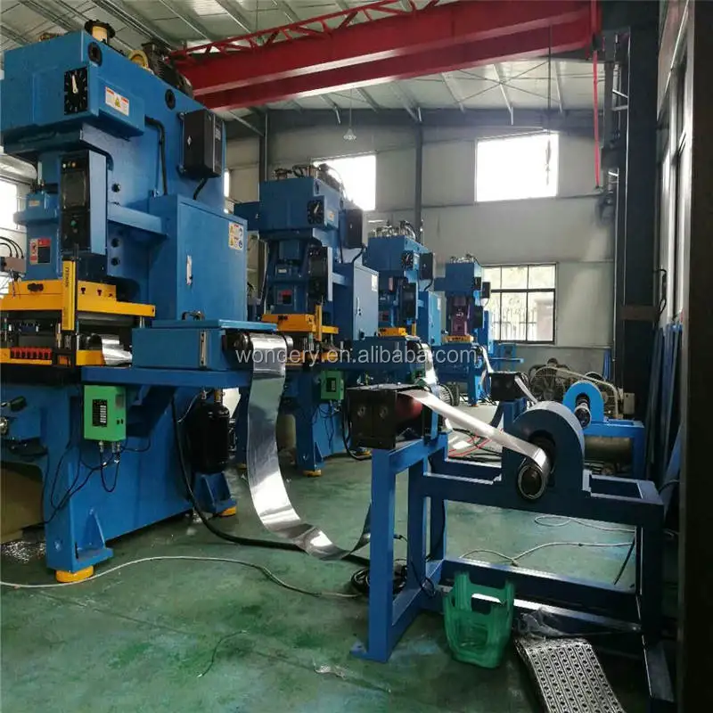 C Type Fully-automatic High Speed Fin Press Machine - Buy C Type High ...