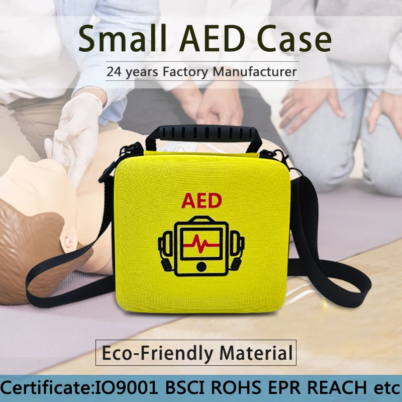 Portable EVA AED Defibrillator Bag Case Medical AED Defibrillator ...