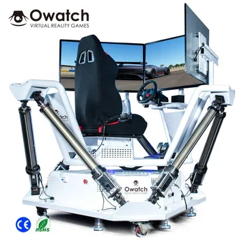 Exciting 360 Degree 6dof F1 Racing Simulator Car Driving Simulator With ...