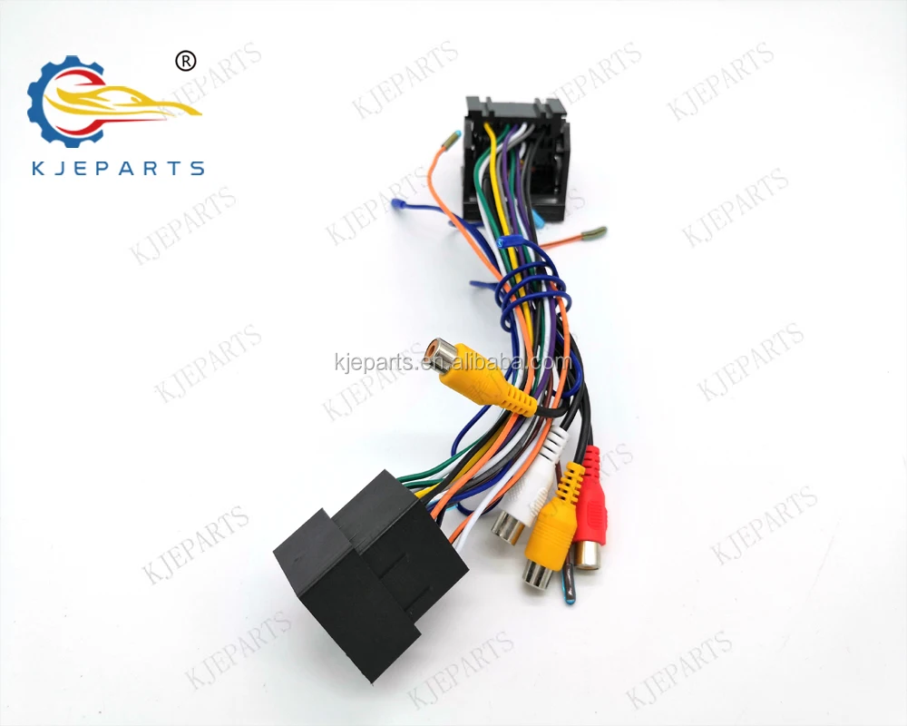 40pin Connector With Iso Adaptor Wiring Harness For Vws Car Stereo ...