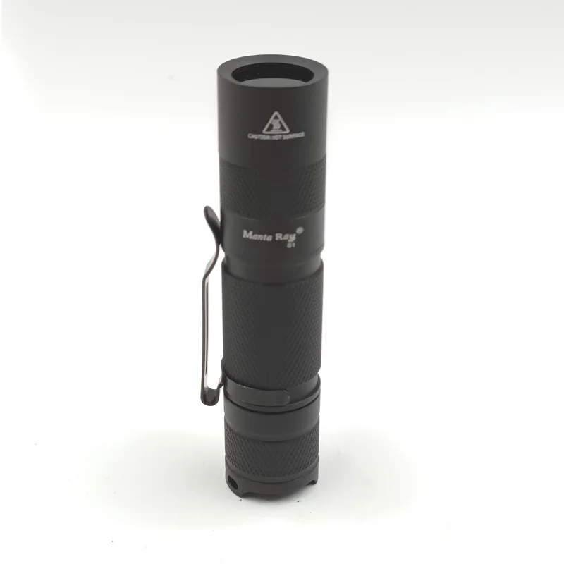 Manta Ray S1 UV Flashlight - 365nm LED for Fluorescent Detection