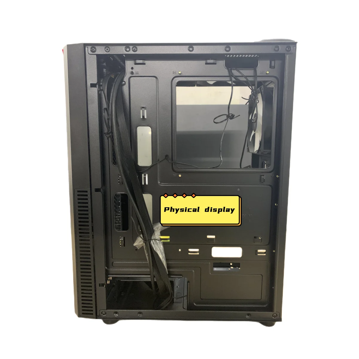 Office OEM ATX M-ATX ITX Pc Cases Design Tempered Glass Computer Case ...