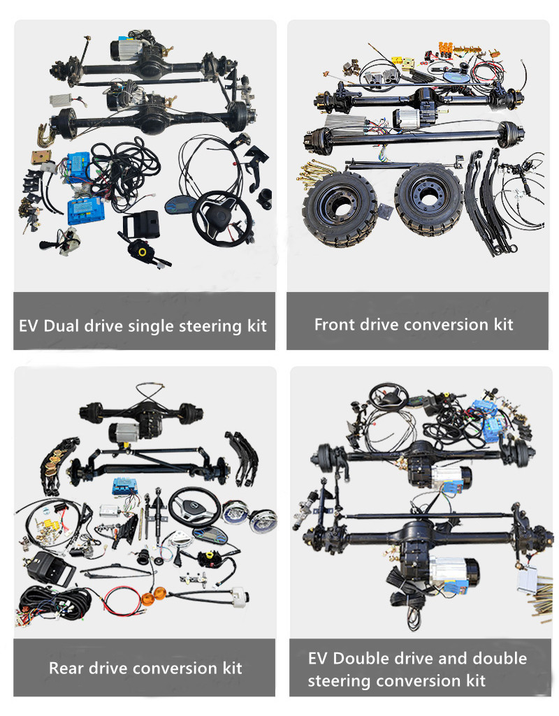 High Load Front Rear Drive Assembly 4WD Vehicle Conversion