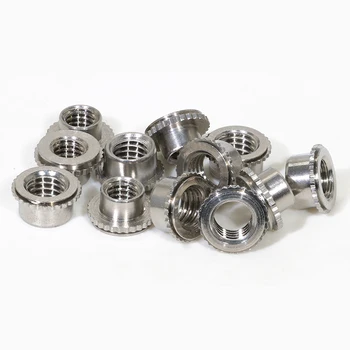 Stainless Steel Non-self-locking/self-locking Flower Tooth Nut Feox-m3 ...