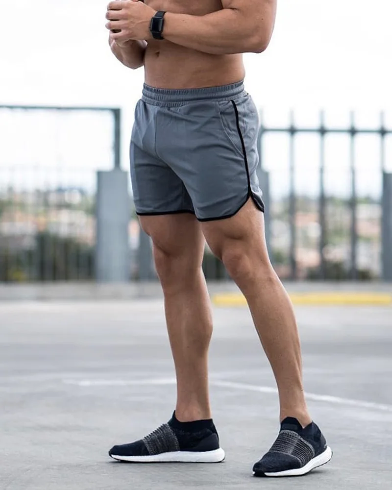 Men's 5 Inch Inseam Shorts - Custom Logo & Solid Color