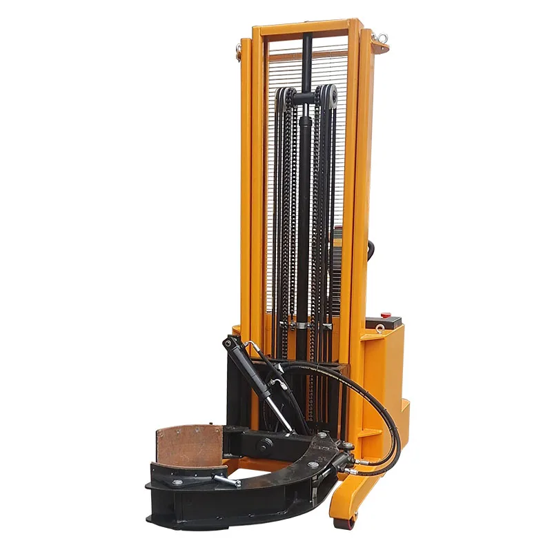 Full Electric Steel Drum Rotator - Automatic Plastic Barrel Lifter