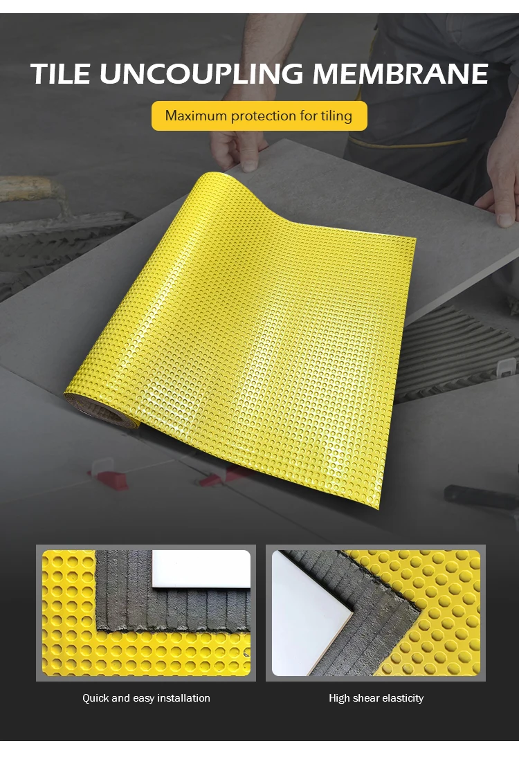 TYCO 2025 - Durable 3.0mm Uncoupling Membrane for Tiles