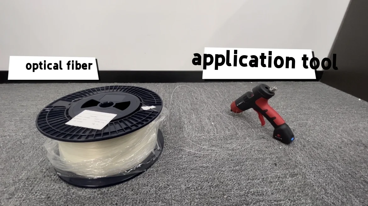 Wholesale Fttr Ftth Invisible Optical Fiber Cable Transparent Fiber ...