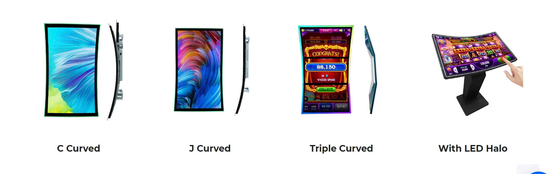 Custom 23/32/43/55 Inch Capacitive Touch Monitor IR Touch Screen ...