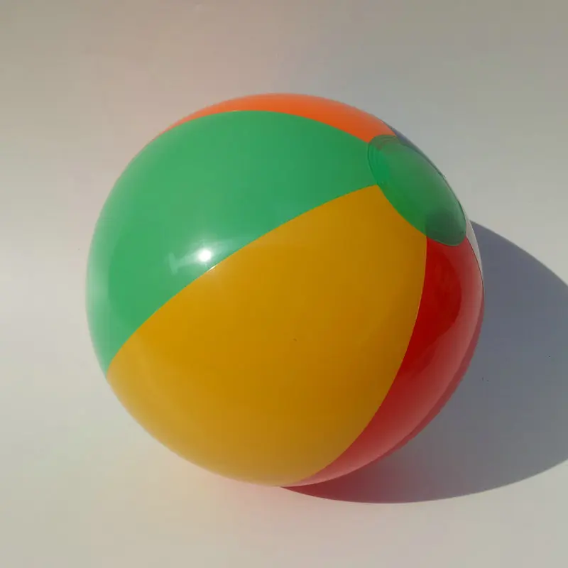 Rainbow Beach Balls Inflatable For Kids Blow Up Swimming Pool Balls ...