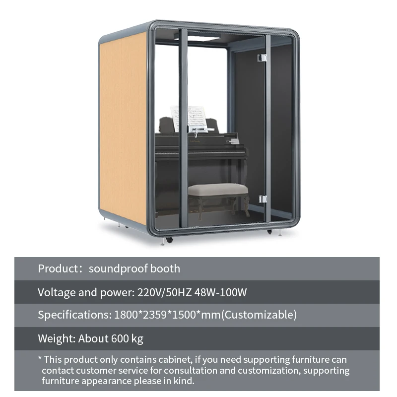 Pod Hollow - Soundproof Office Meeting Pods with Acoustical Glass