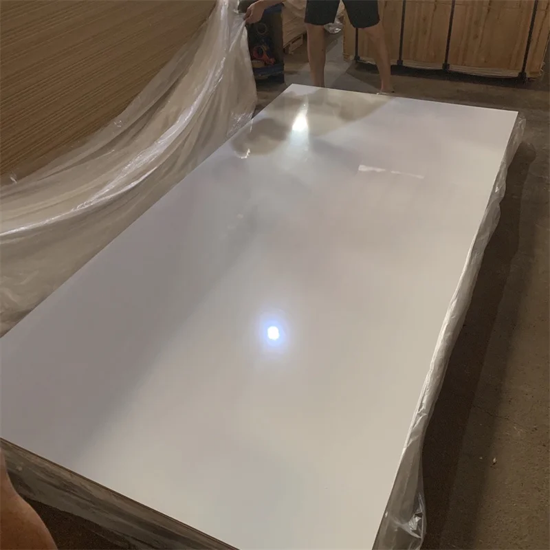 5.5mm 9mm 12mm 15mm 18mm White Melamine Faced 4x8 Melamine Paper Laminated Mdf 15mm White Mdf ...