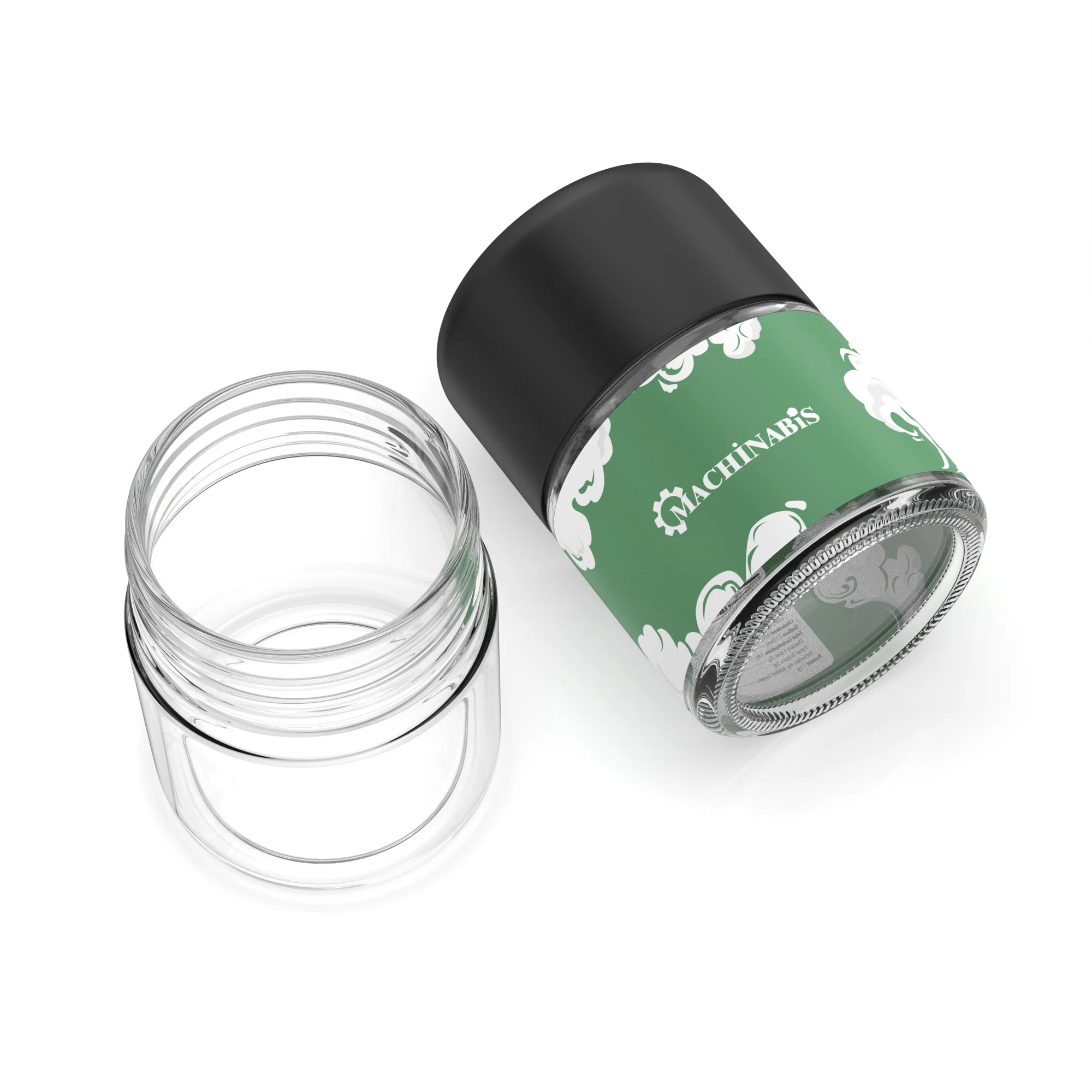 Custom 60ml Jeeter Glass Jars Child Safe Glass Packing Concentrate ...