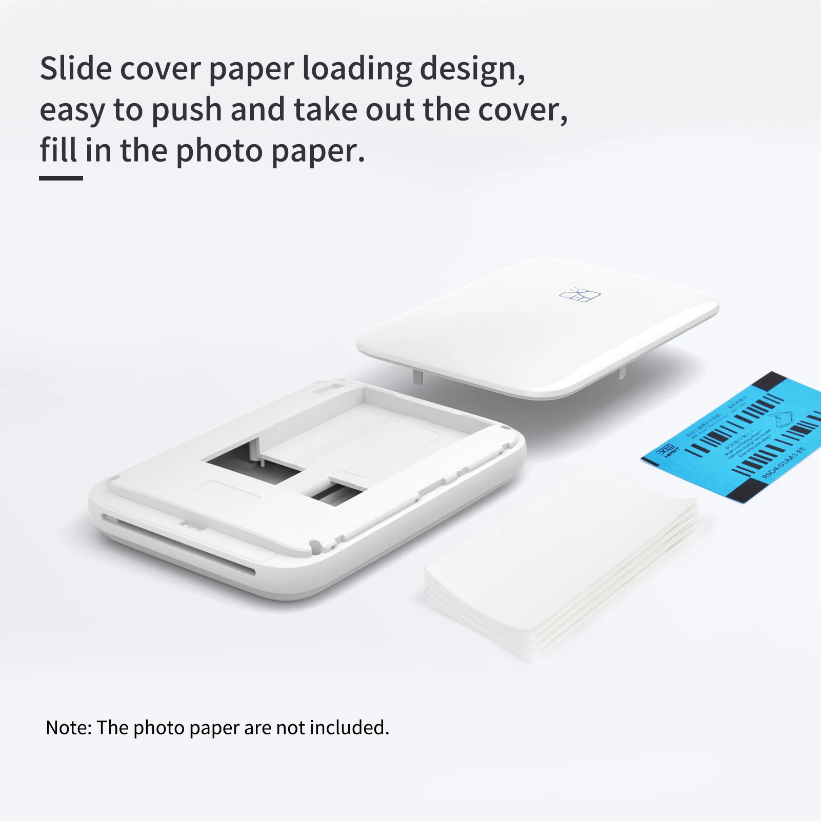 Mini Color Printer 300dpi Portable Photo Mini Picture Printer Pocket ...