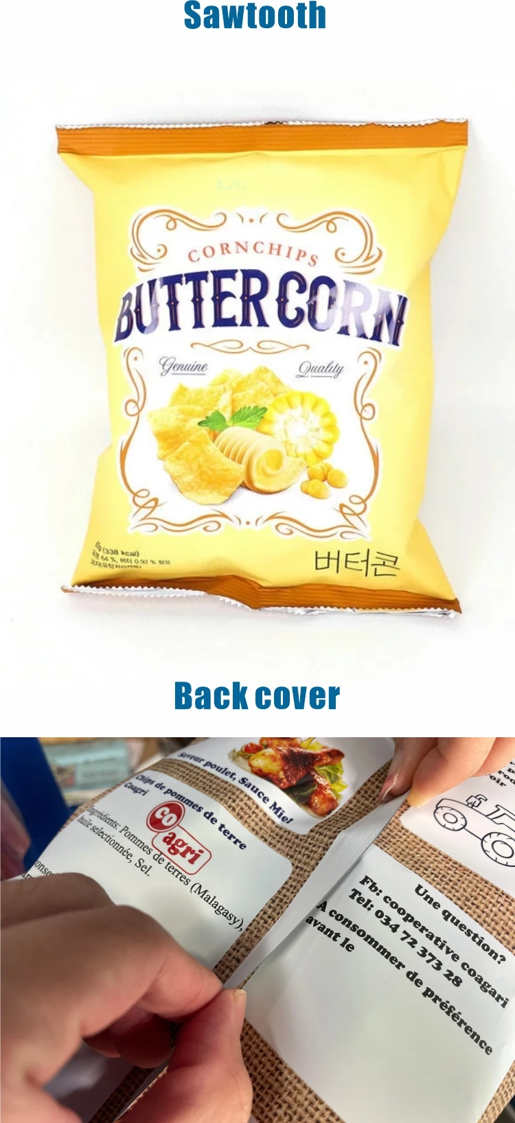 Custom Printed Snack Food Packaging - Moisture Proof Pouches