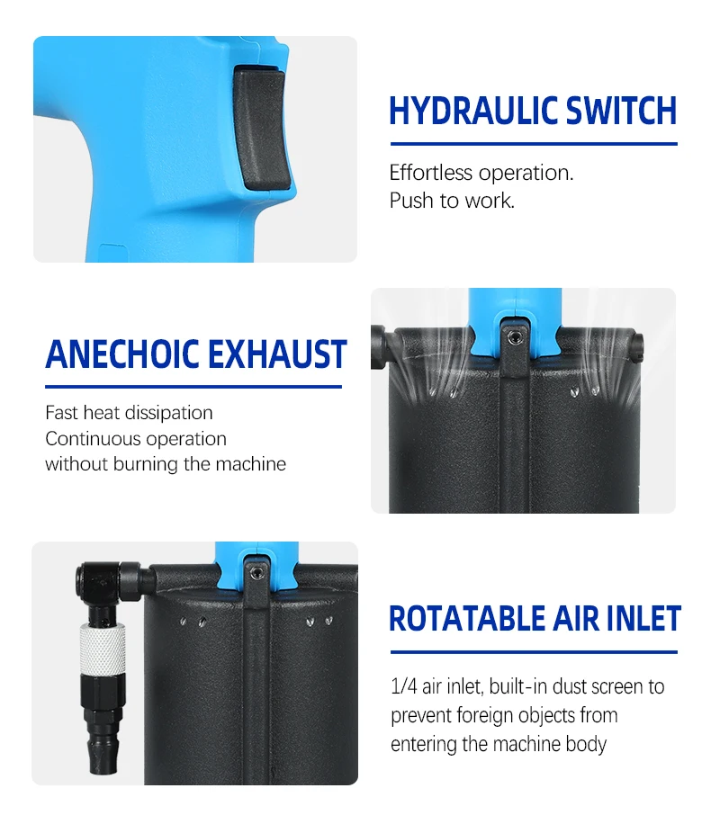 Pneumatic Rivet Gun RL-4100SV - Powerful and Versatile Tool