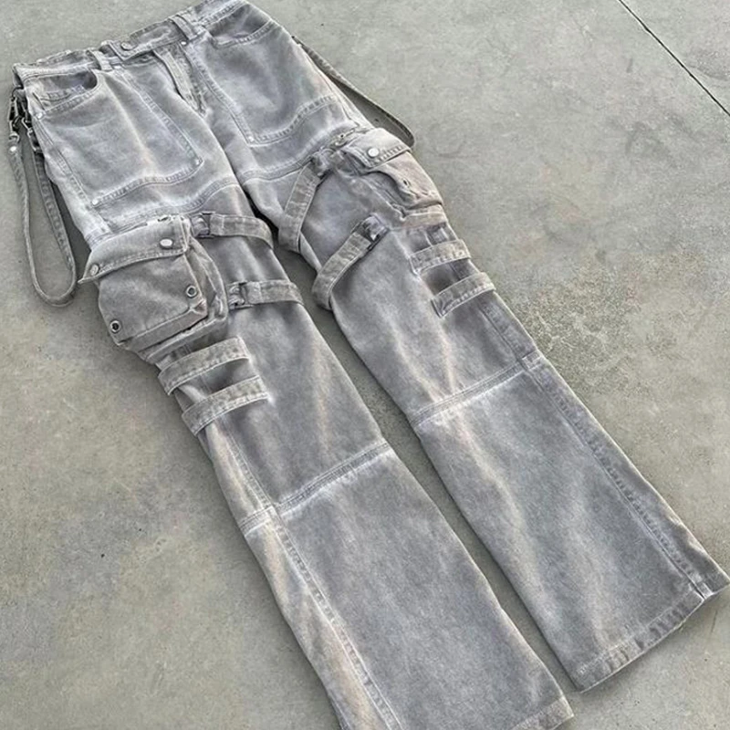 Diznew Customized Cargo Trousers Multi-pockets Work Trousers Men's ...