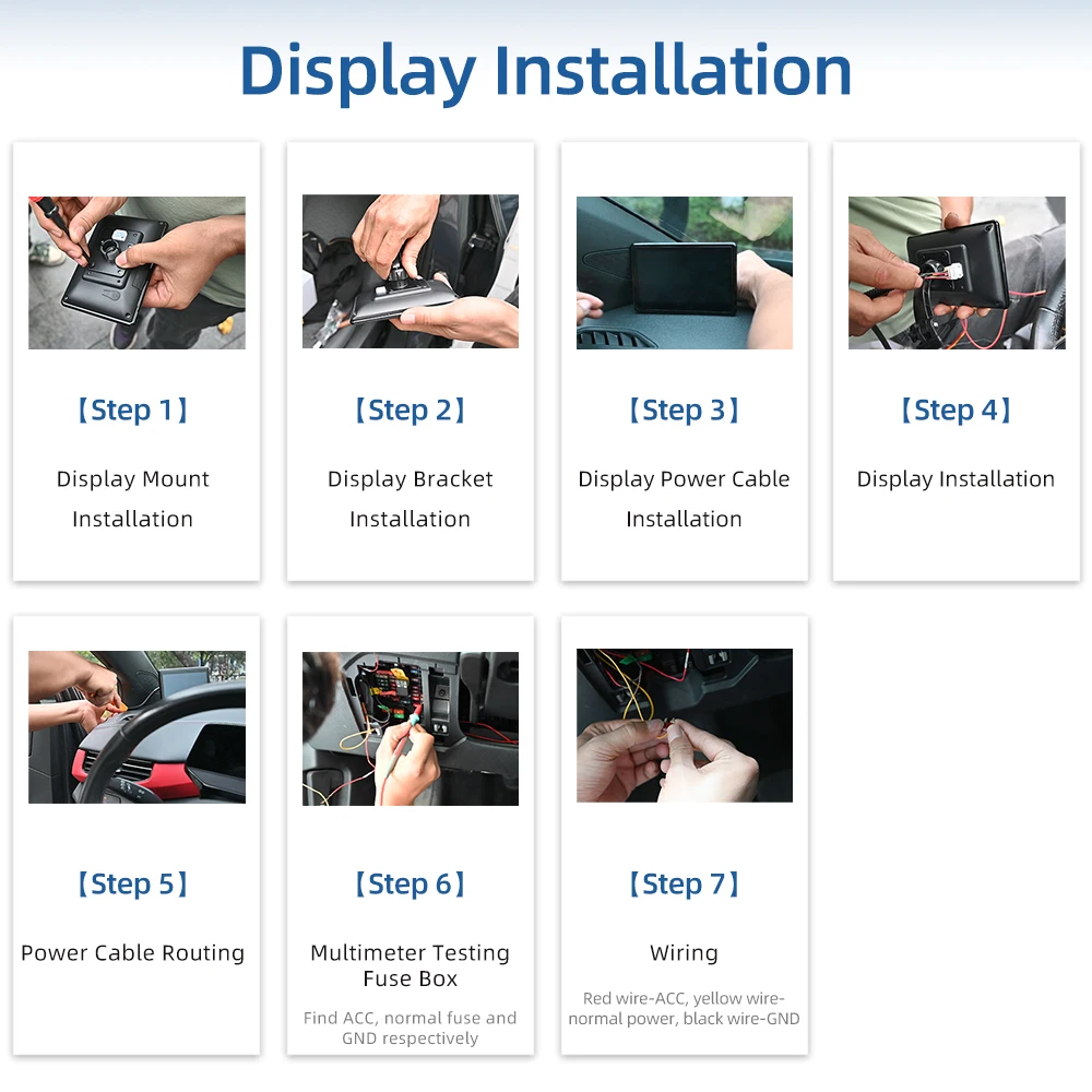 Toyota Digital Rear View Mirror with HD Side Camera Assist - 5.7 ...