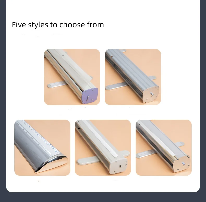 Aluminum Retractable Roll Up Banner Stand Printing Pull Up Banner Large ...
