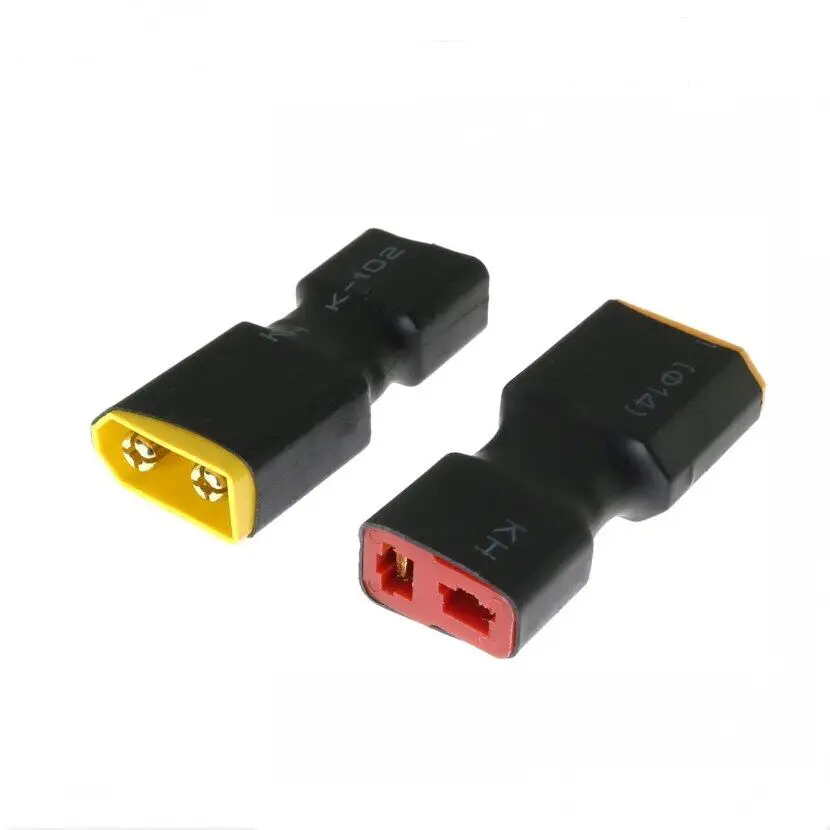 2 Pcs Xt60 Male Female To Deans Mini Tamiya Xt30 Tamiya Mpx Wireless ...