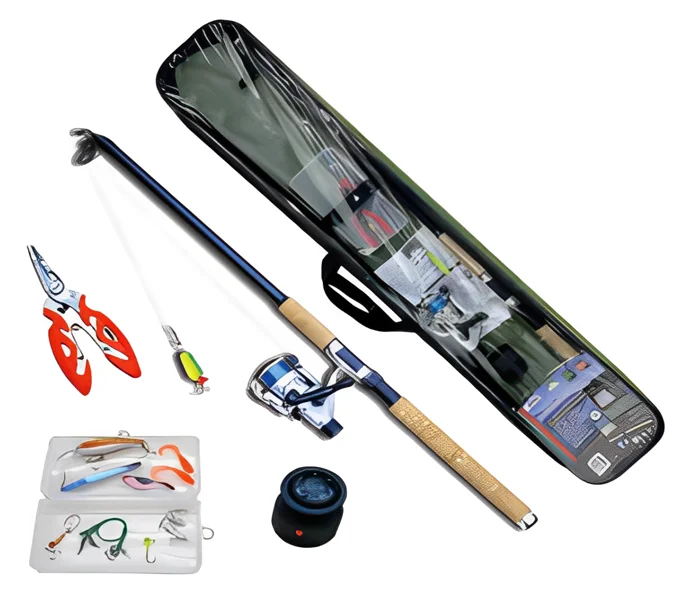 CTO New Product Line heavy duty portable reel and rod combo junior ...