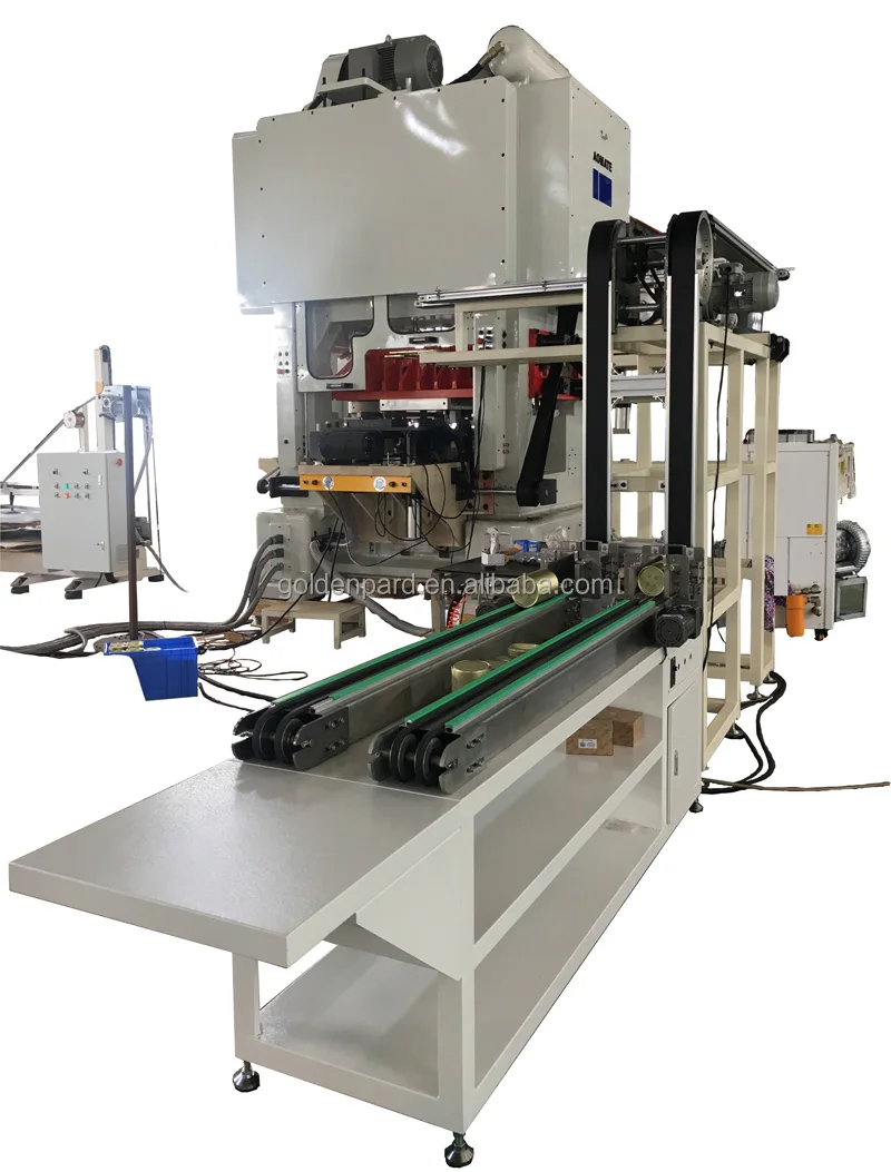 Automatic High-Accuracy Tin Can Lid Press Machine EOE Easy Open End ...