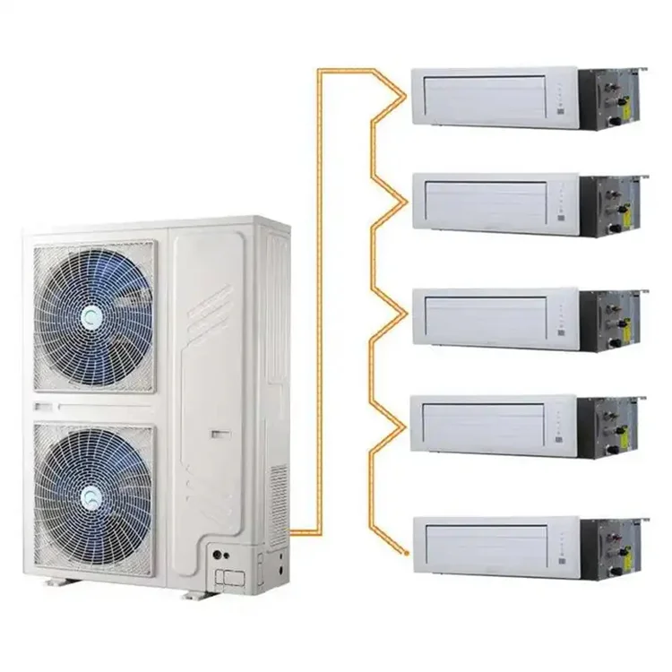 Multi Split Air Conditioner Air Cooling And Heating System Dc Inverter Vrf Vrv System R410a ...