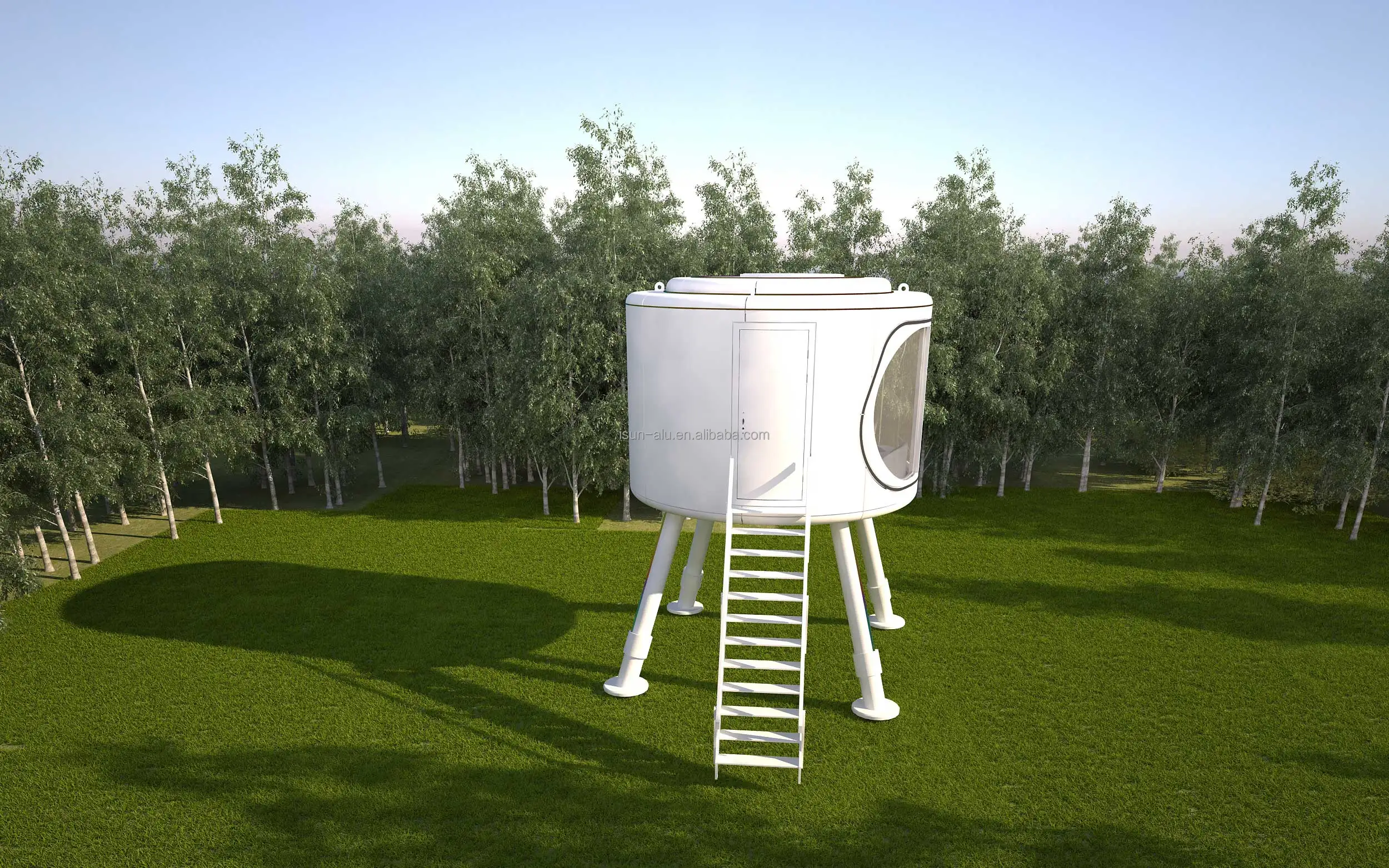 Removable Prefabricated Container Van House Light Gauge Steel Framing ...