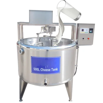 500 Liter Food Processing Line Dairy Products Yogurt Milk Cooling Tank ...