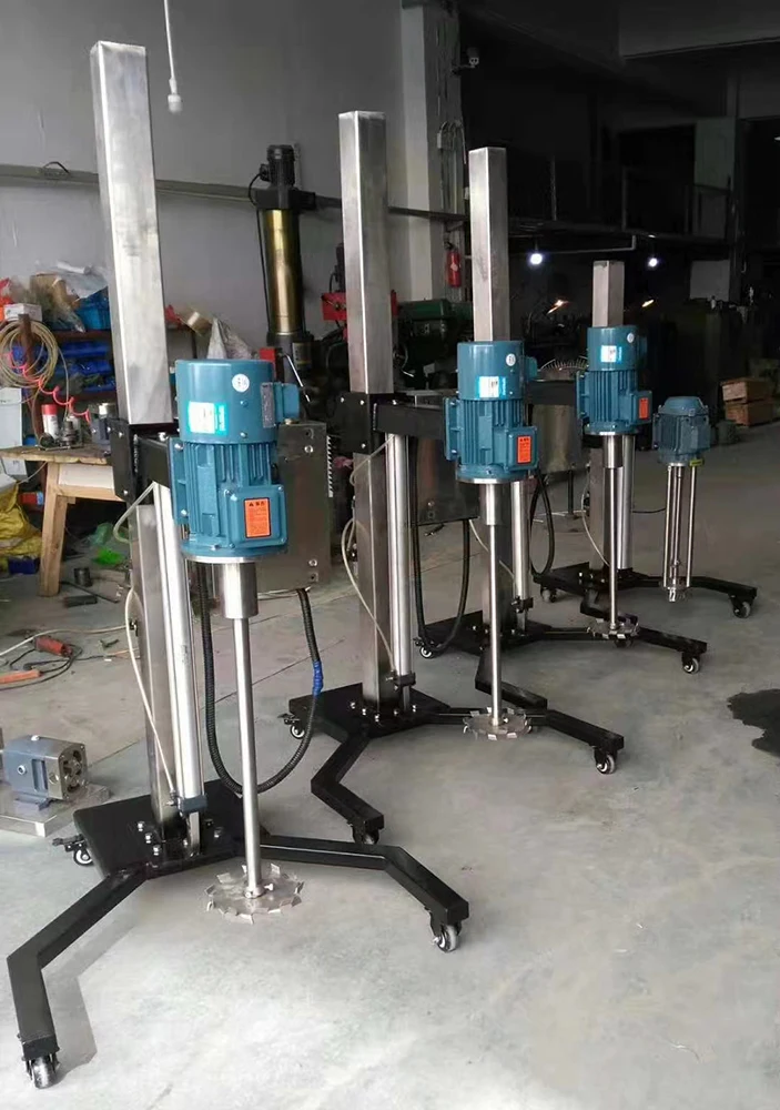 Hydraulic Electrical Lifting High Shear Homogenizer High Speed ...
