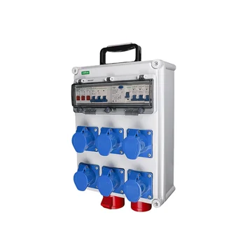 Industrial Construction Site Power Distribution Boxes Electrical ...